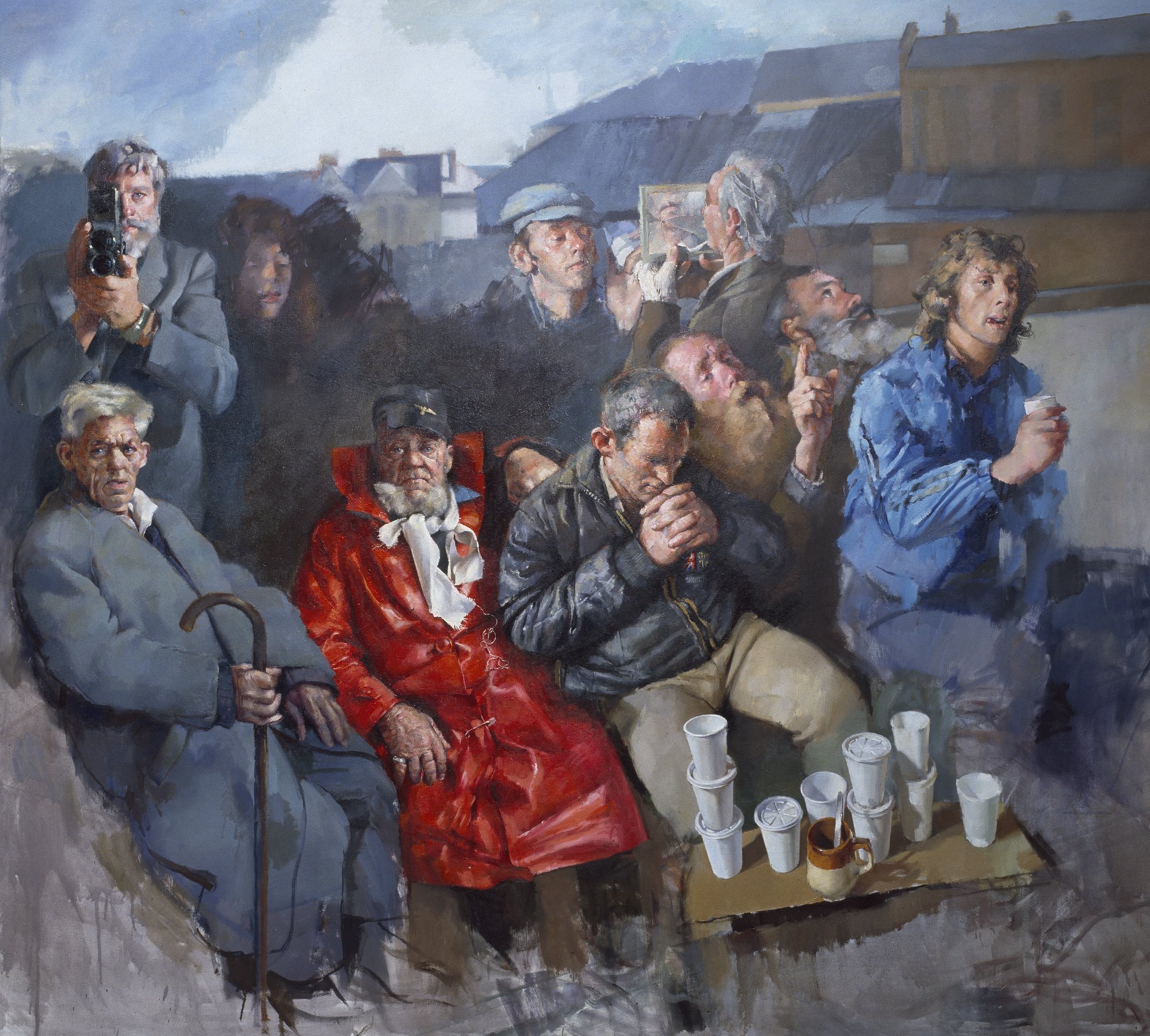 ‘Christmas Dinner at the Bus Station’: Cockney Jim and associates ...